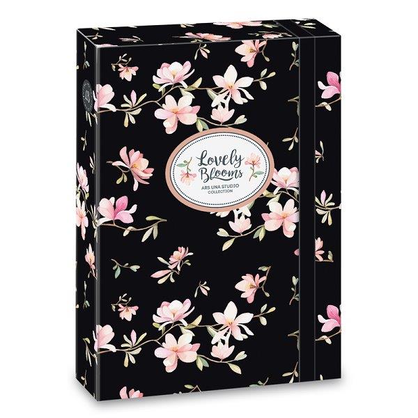 Ars Una virágos füzetbox A5 - Magnolia - Iskolatáskanet